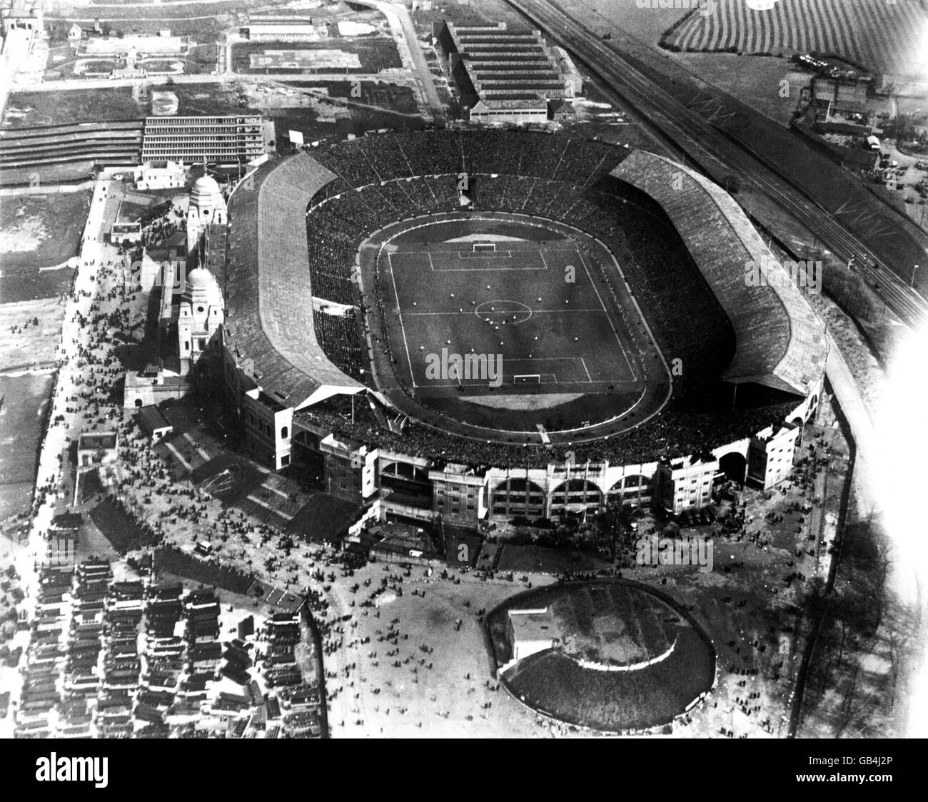 Soccer aerial view Black and White Stock Photos & Images - Alamy