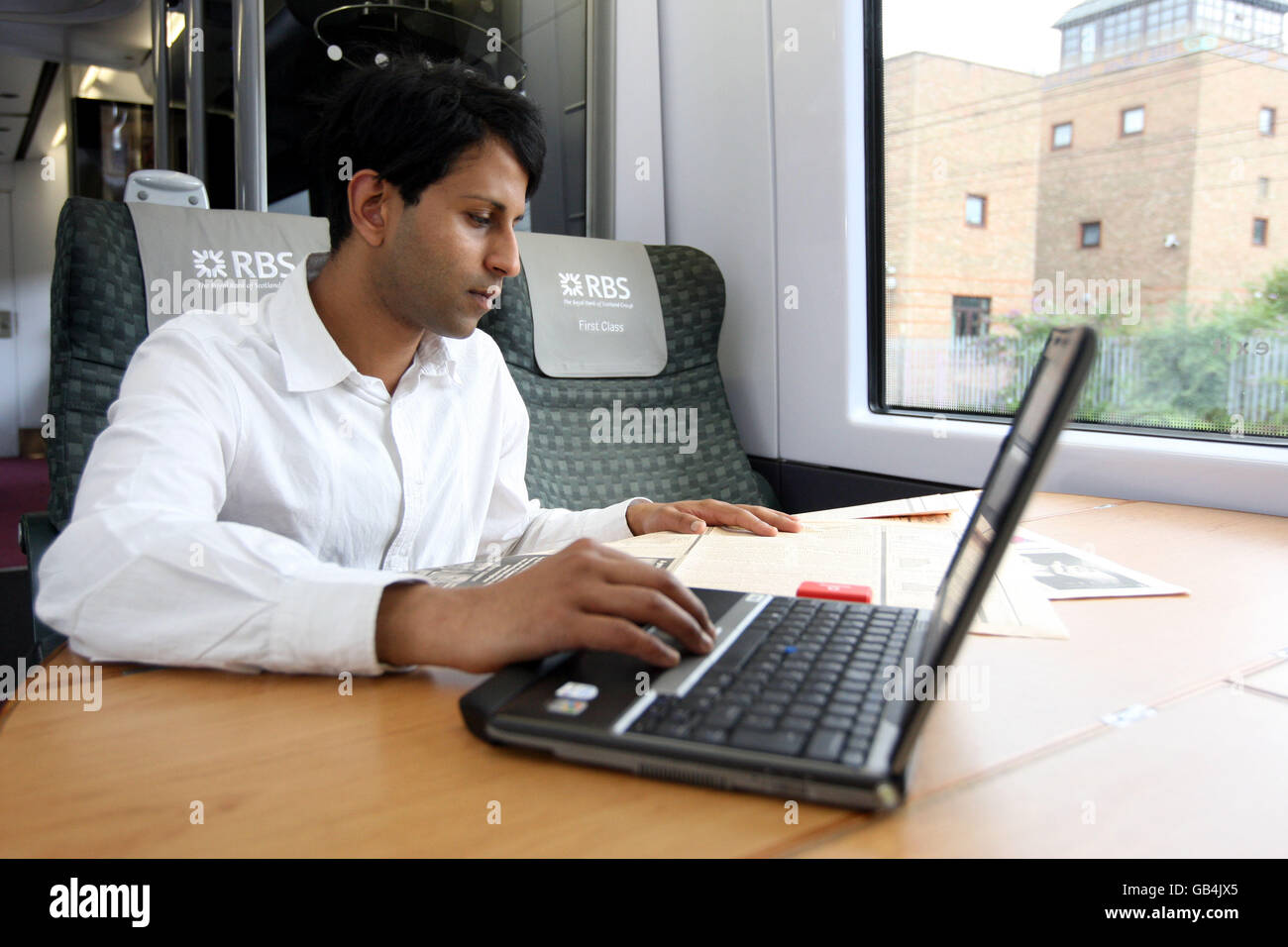 First class and premium travel Stock Photo - Alamy