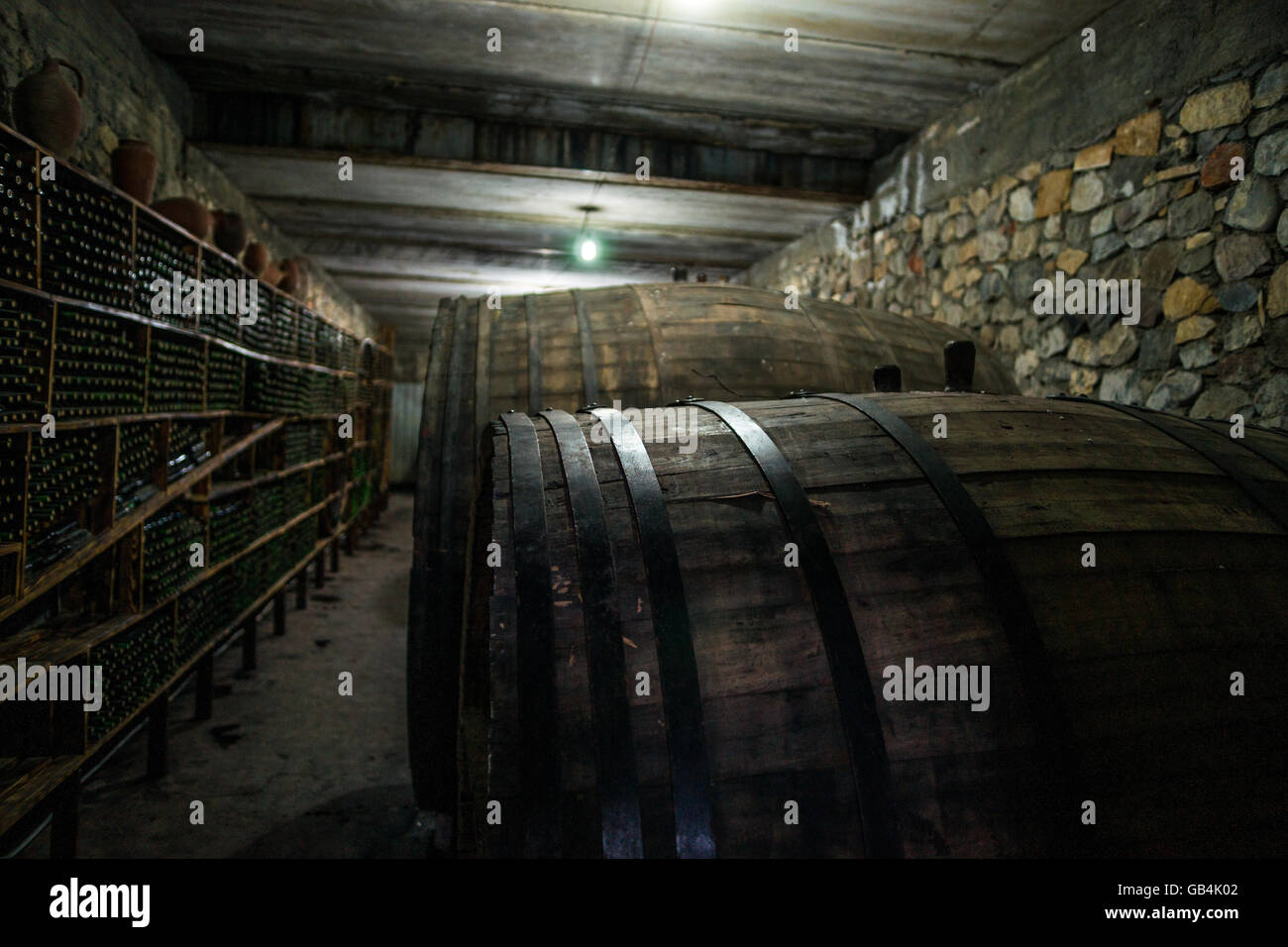 Cellars of Areni winery in Armenia Stock Photo - Alamy
