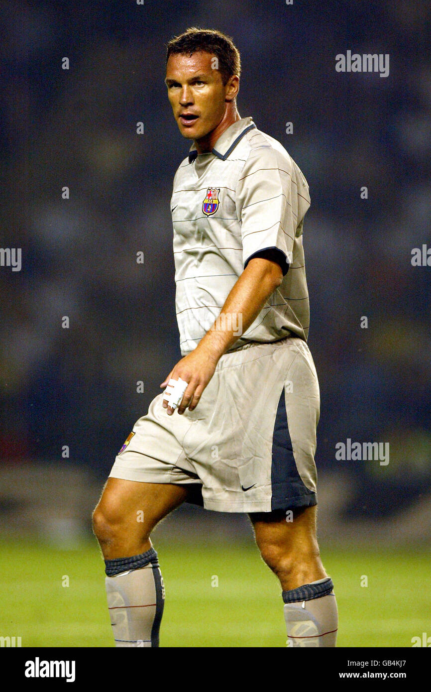 Soccer - Friendly - Leicester City v Barcelona. Patrick Andersson ...