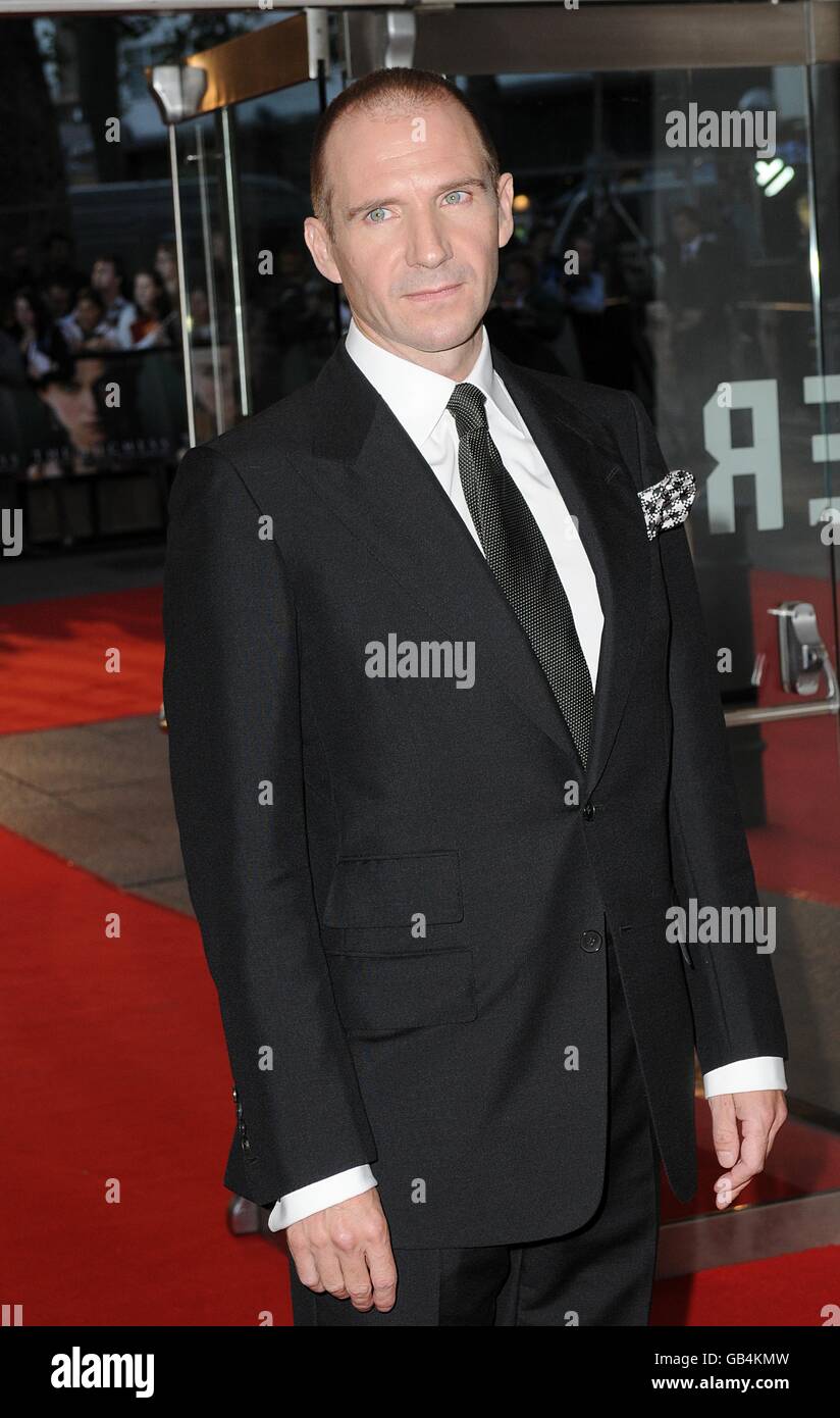 Ralph Fiennes arrives for the World Film Premiere of The Duchess at the ...