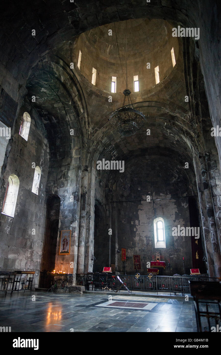 Interior of St. Paul and Peter church at Tatev monastery in Armenia ...