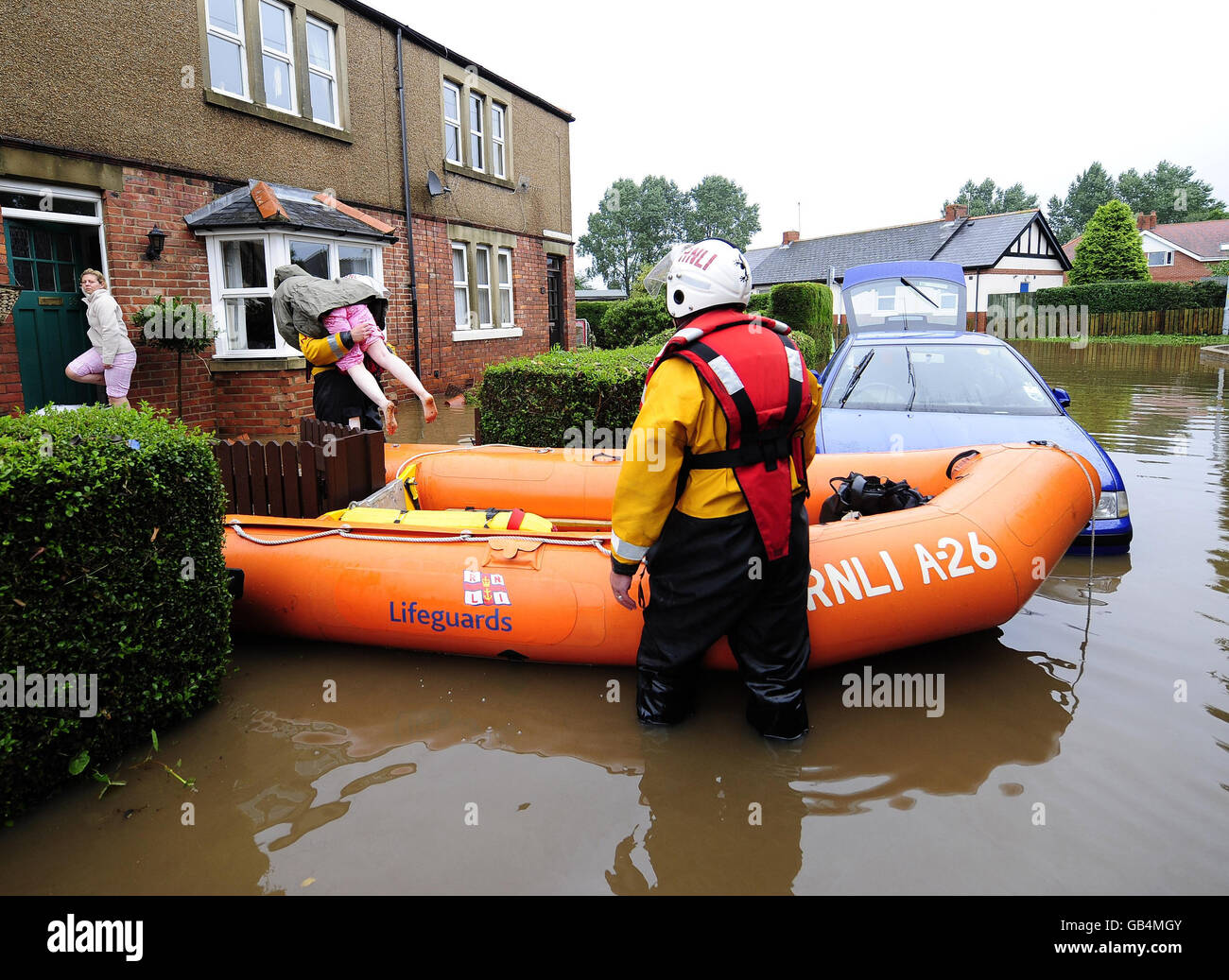 Morpeth flooding hi-res stock photography and images - Alamy