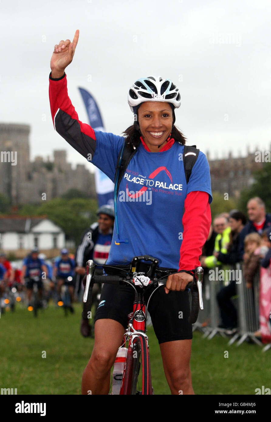 Prince's Trust bike ride Stock Photo - Alamy