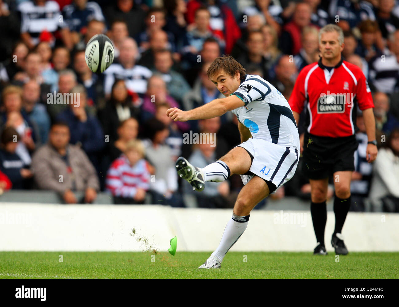 Bristols adrian jarvis converts a try hi-res stock photography and ...