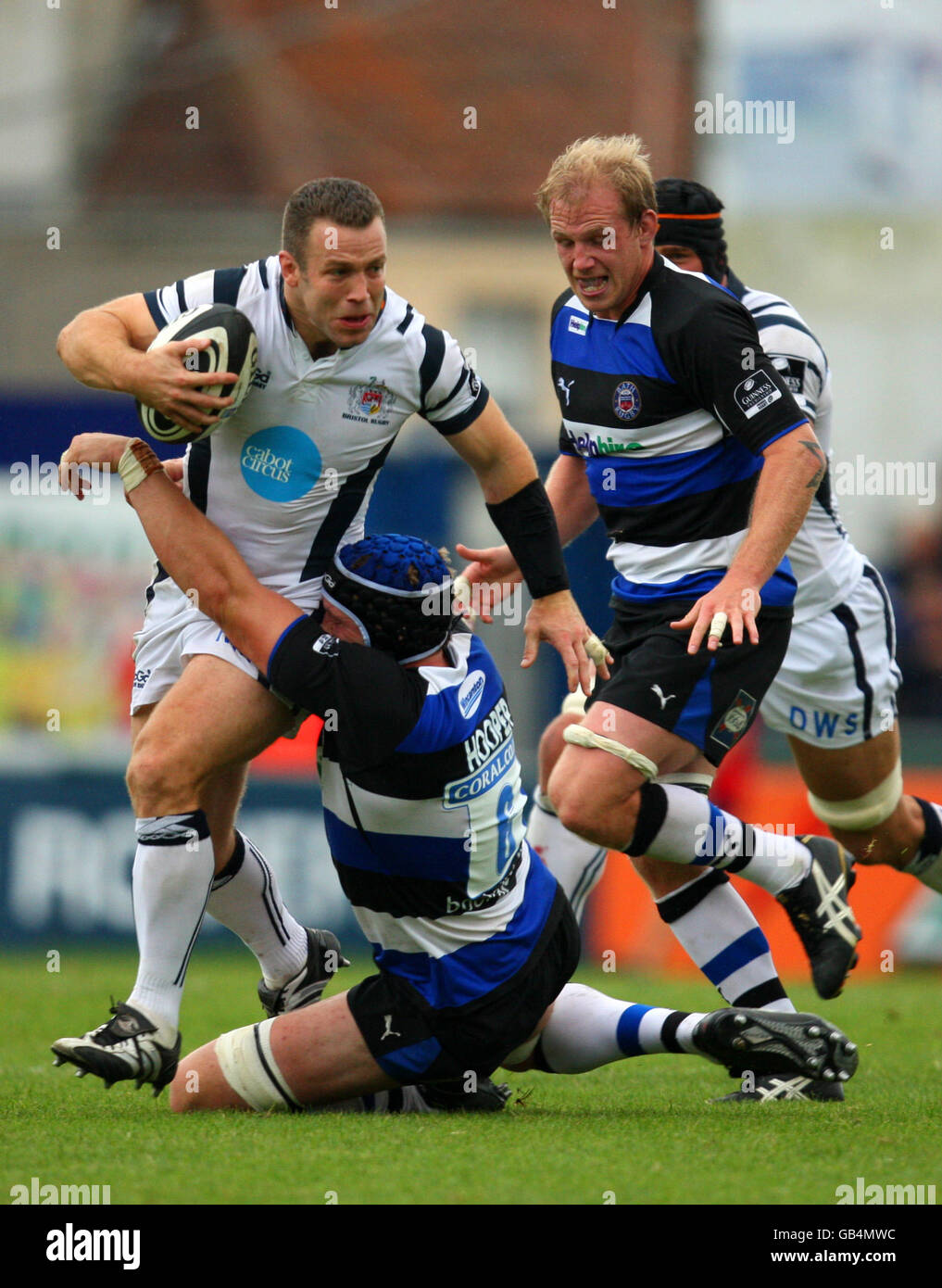 Bristols kevin maggs is put under pressure from baths stuart hi-res ...