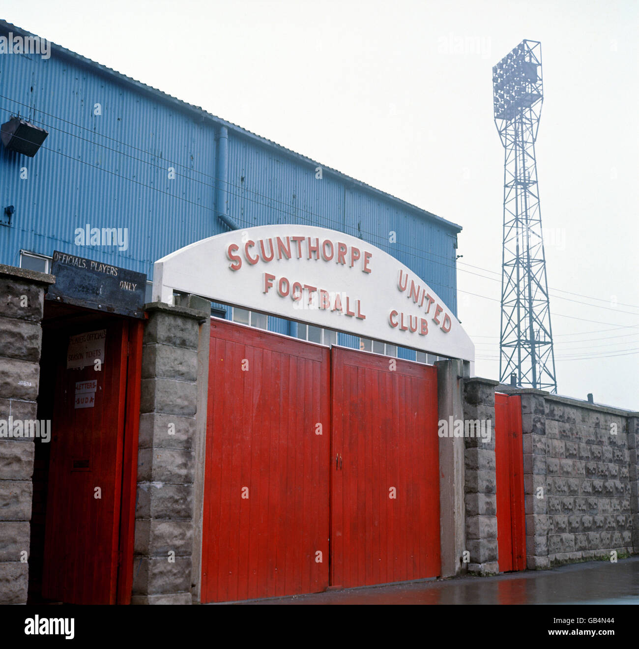 General view of the main entrance to The Old Showground, home of ...