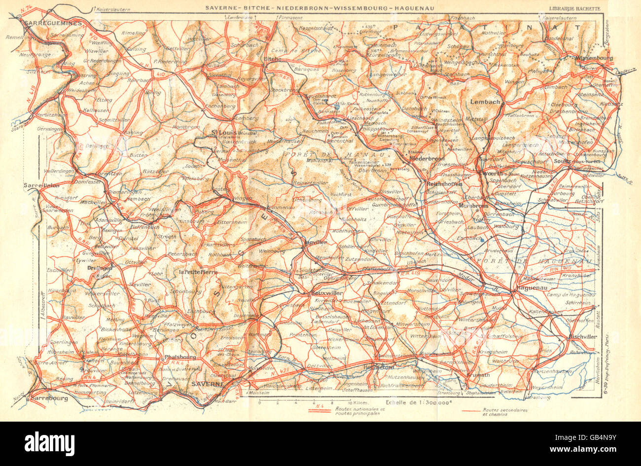 Map of haguenau hi-res stock photography and images - Alamy