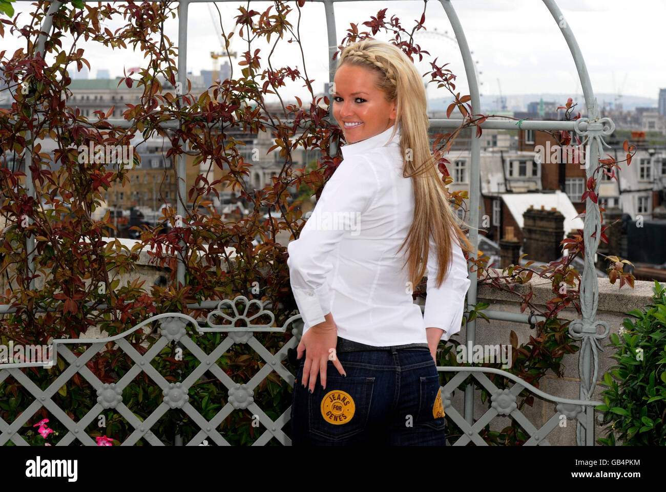 Rear Of The Year 2008 - London. Jennifer Ellison is crowned 'Rear of ...