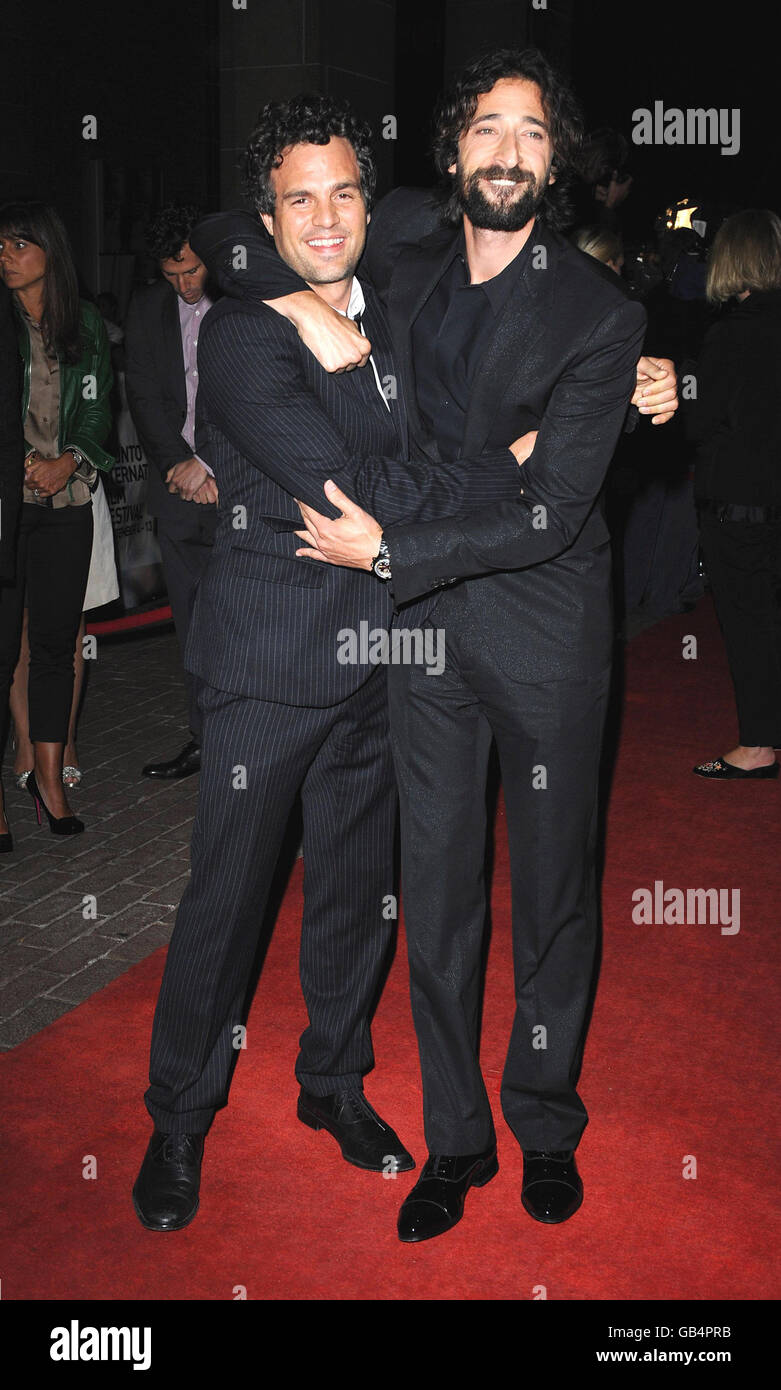 AP OUT From left to right: Mark Ruffalo and Adrien Brody attend the ...