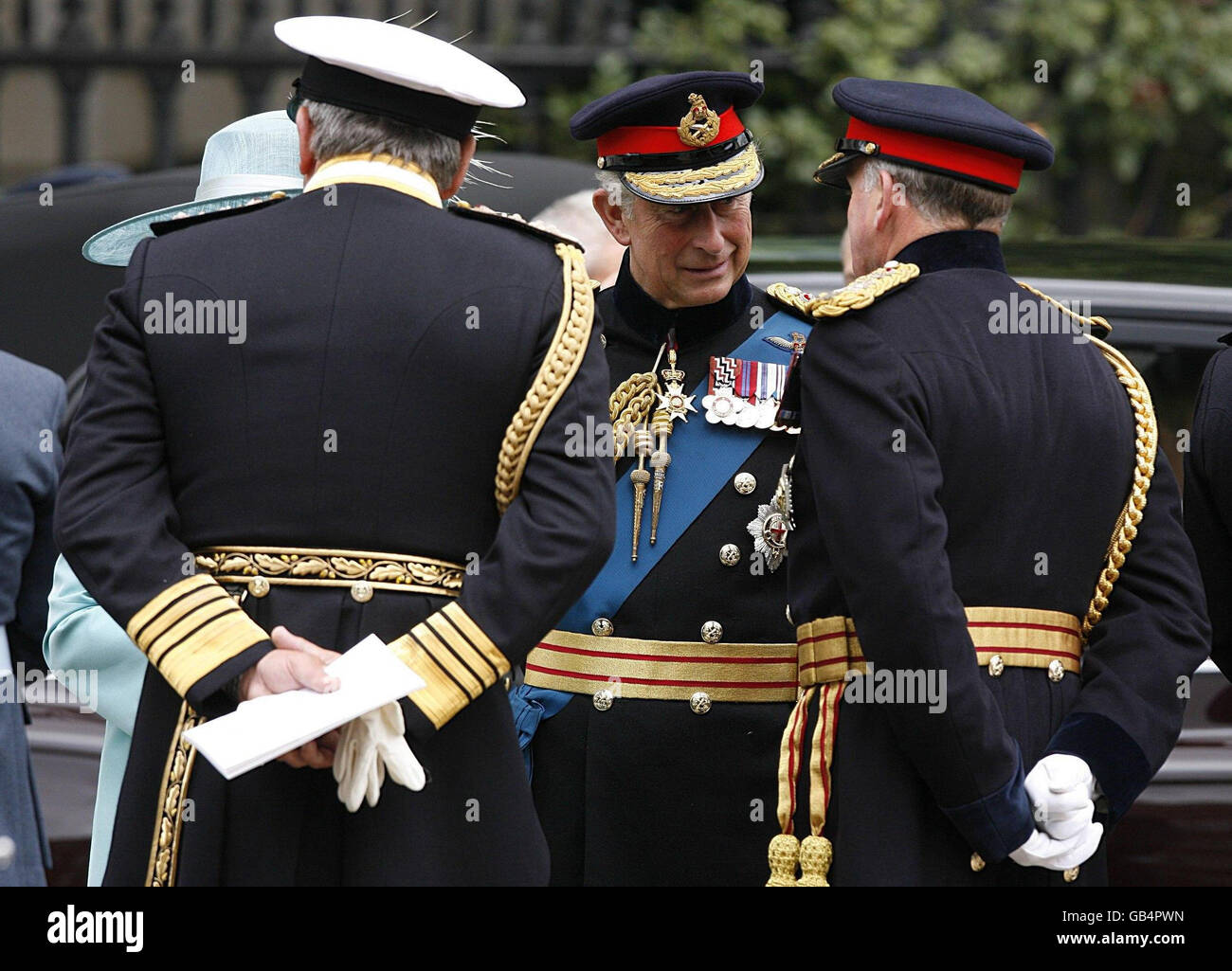 London for a service to commemorate operation banner hi-res stock ...