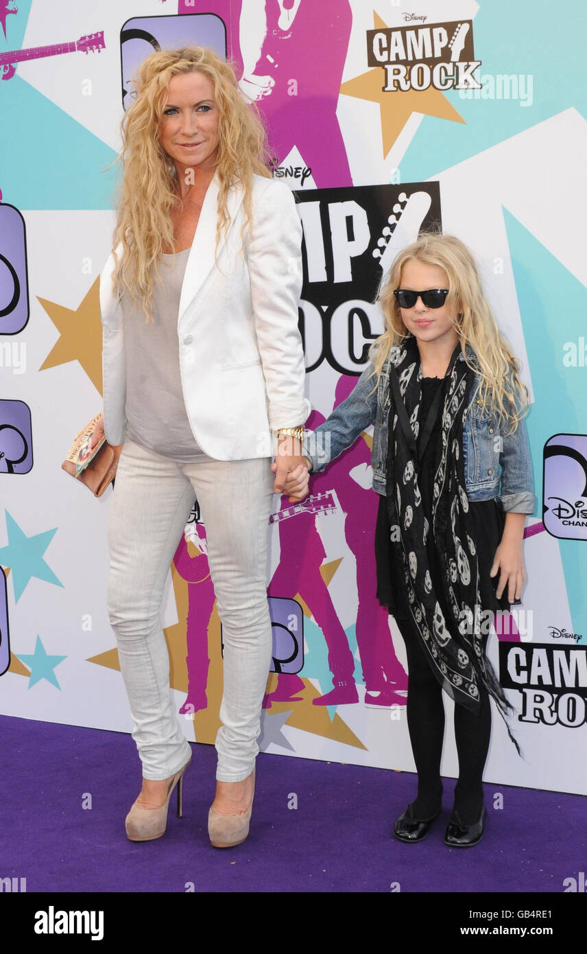 Meg Mathews arrives for the Disney Channel European premiere of Camp ...