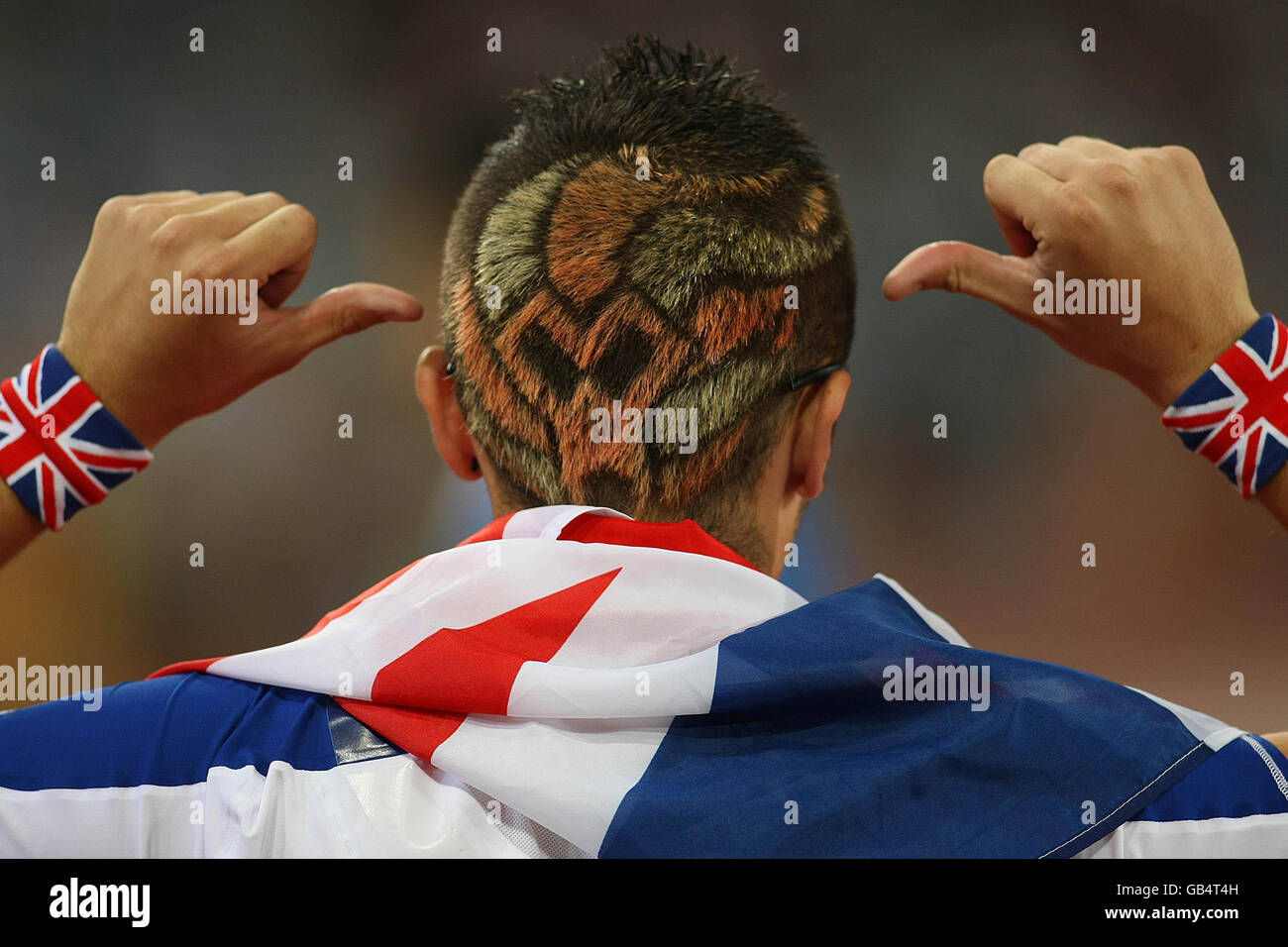 Great Britain's Ian Jones after he finished Third in the men's 200M T44 ...