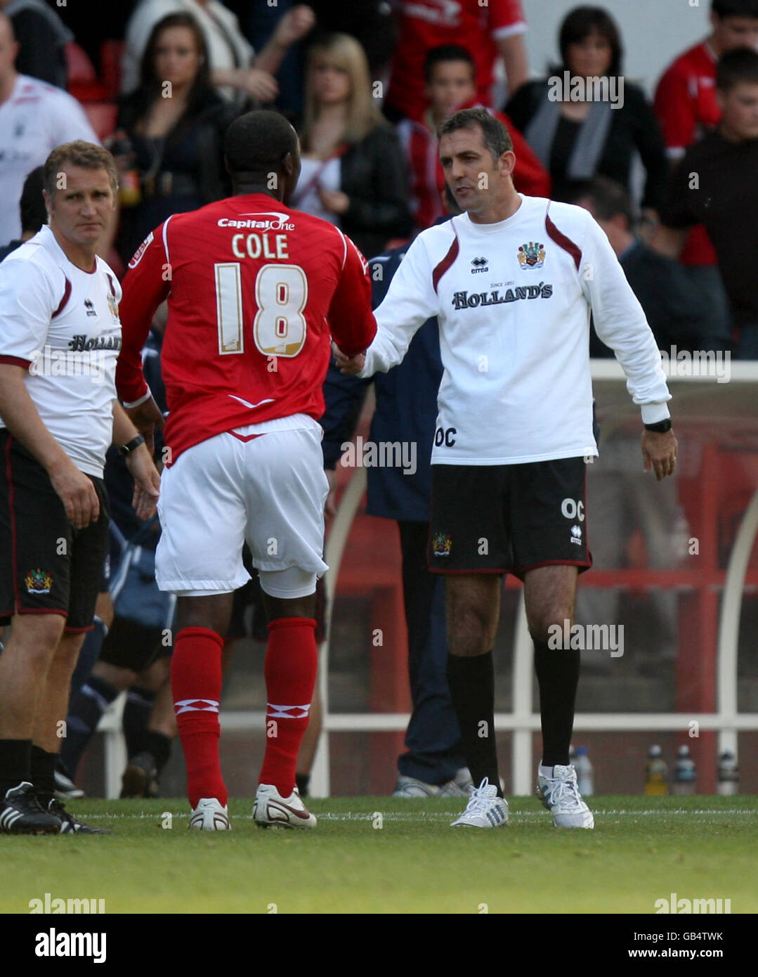 Nottingham forests andy cole hi-res stock photography and images - Alamy