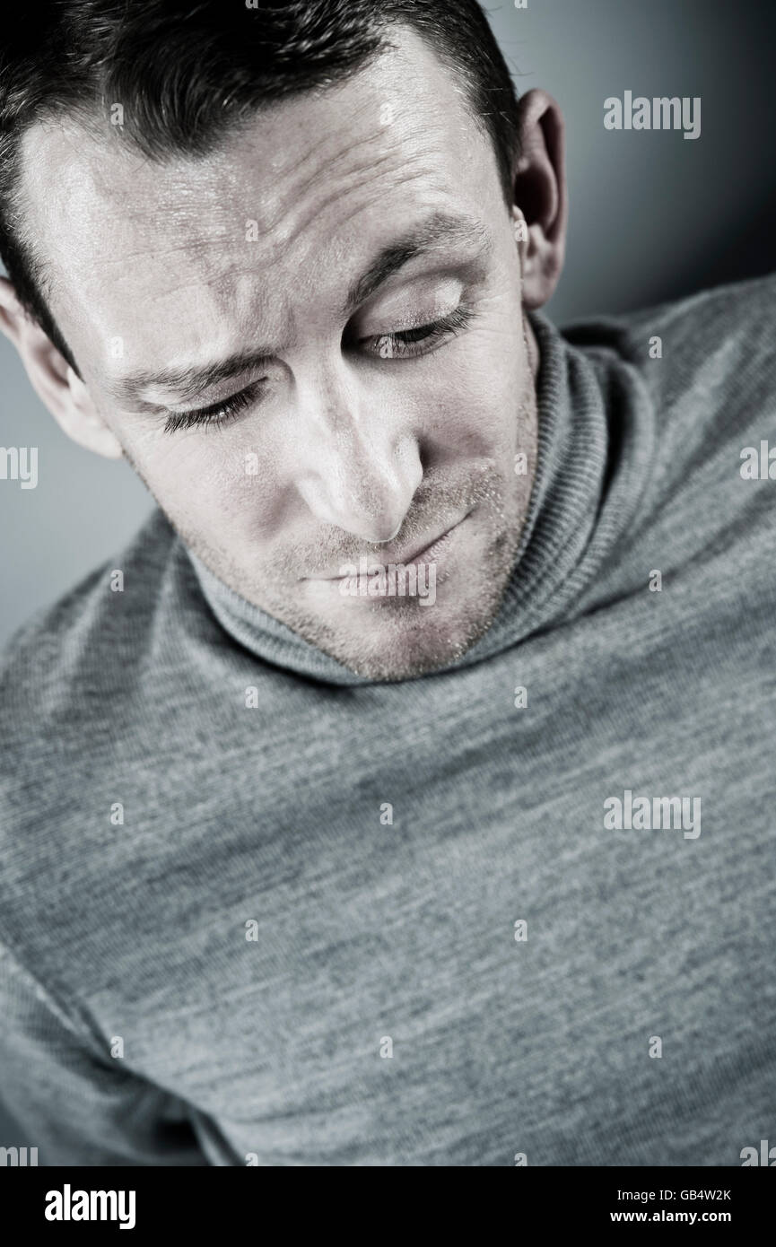 Portrait of critical man hi-res stock photography and images - Alamy