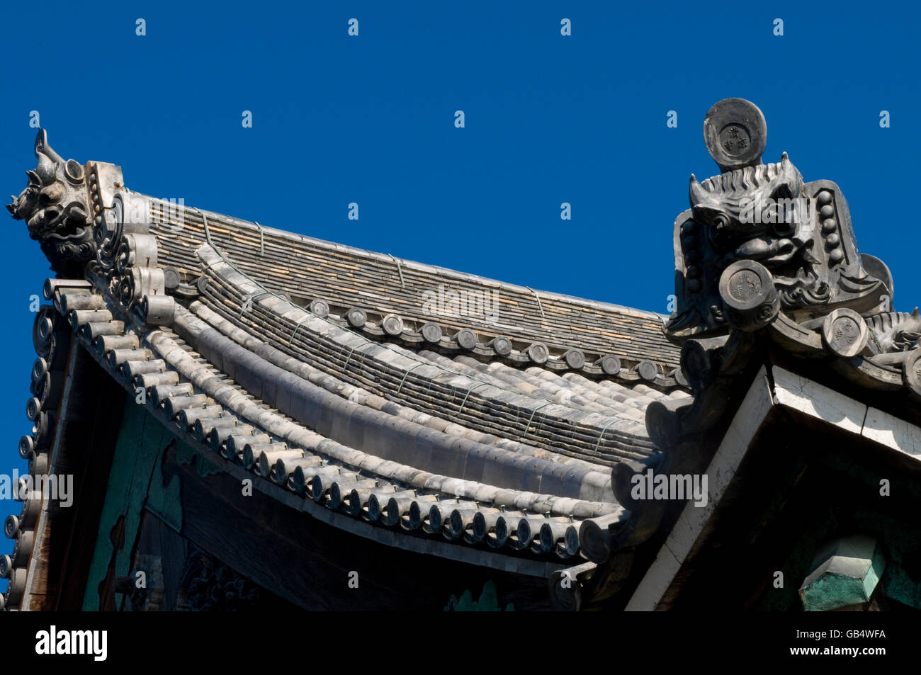 Roof, Horin ji temple, Arashiayama, Kyoto, Japan, Asia Stock Photo - Alamy