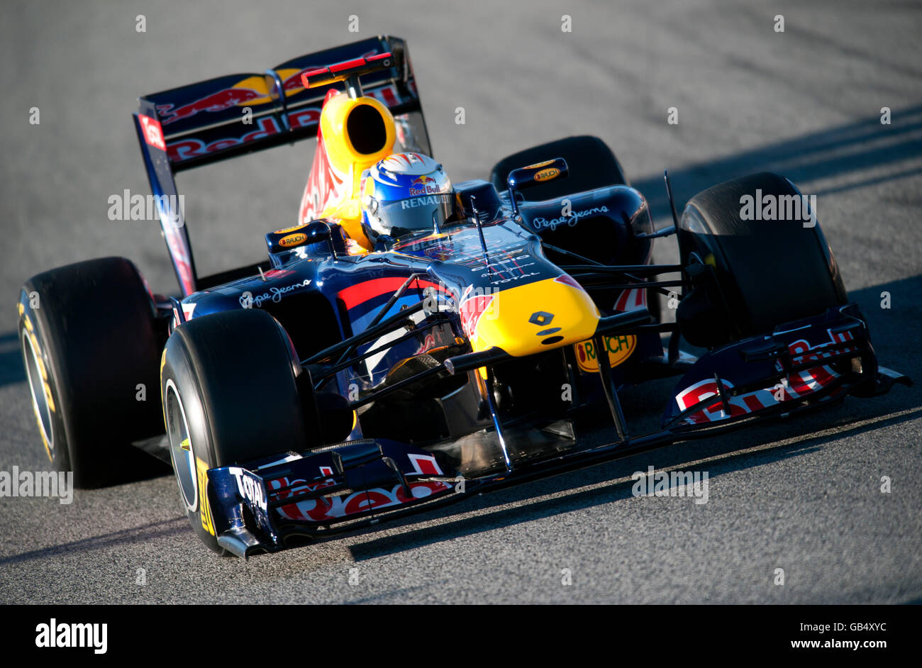 Red bull racing renault hi-res stock photography and images - Alamy