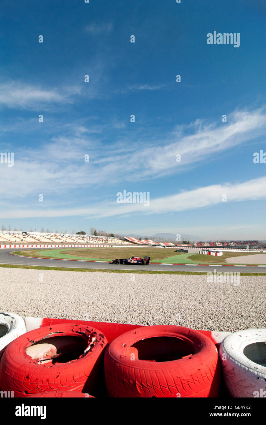 Driving spain blue sky hi-res stock photography and images - Alamy