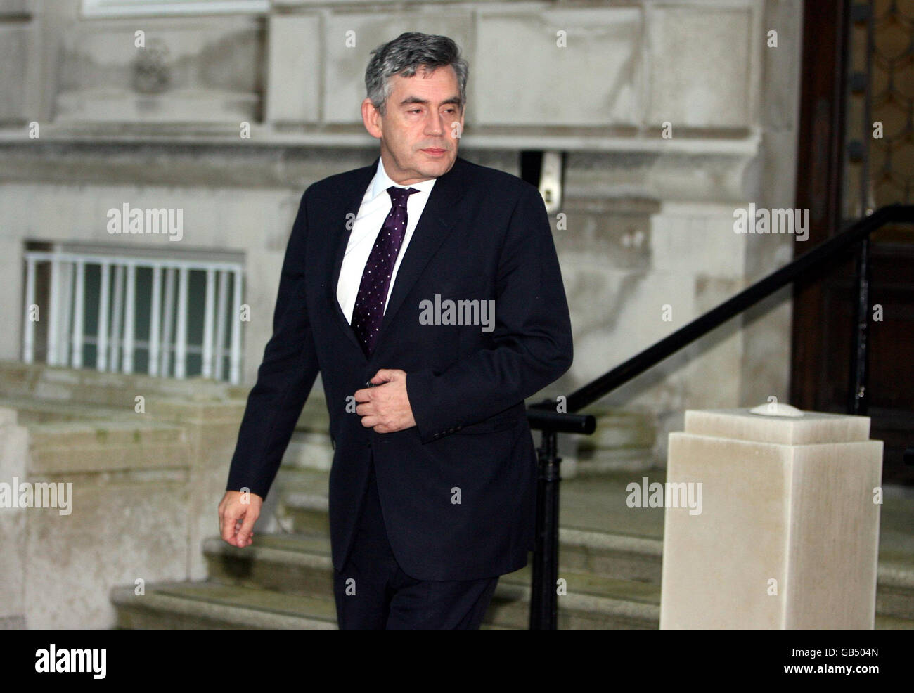 Gordon brown visits ulster hi-res stock photography and images - Alamy