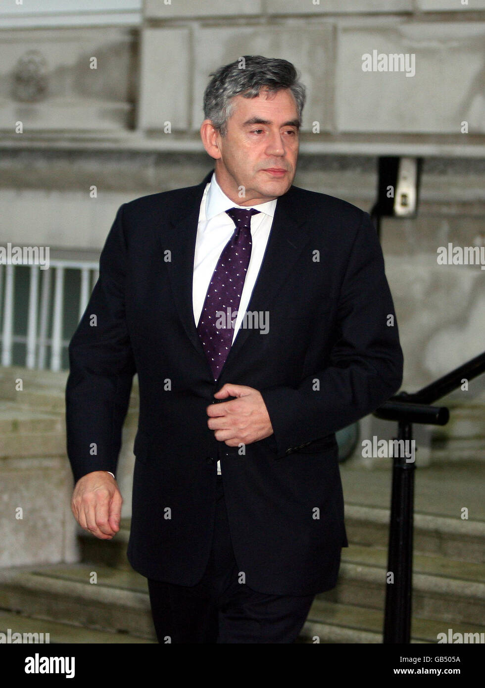 Gordon brown visits ulster hi-res stock photography and images - Alamy