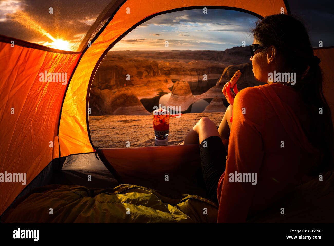Tent beautiful remote hi-res stock photography and images - Alamy