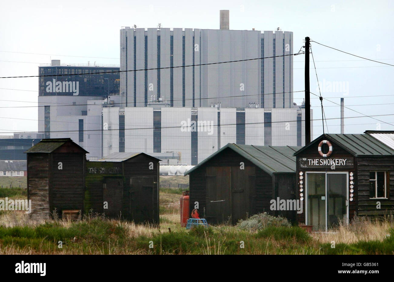 A general view of dungeness nuclear power station hi-res stock ...