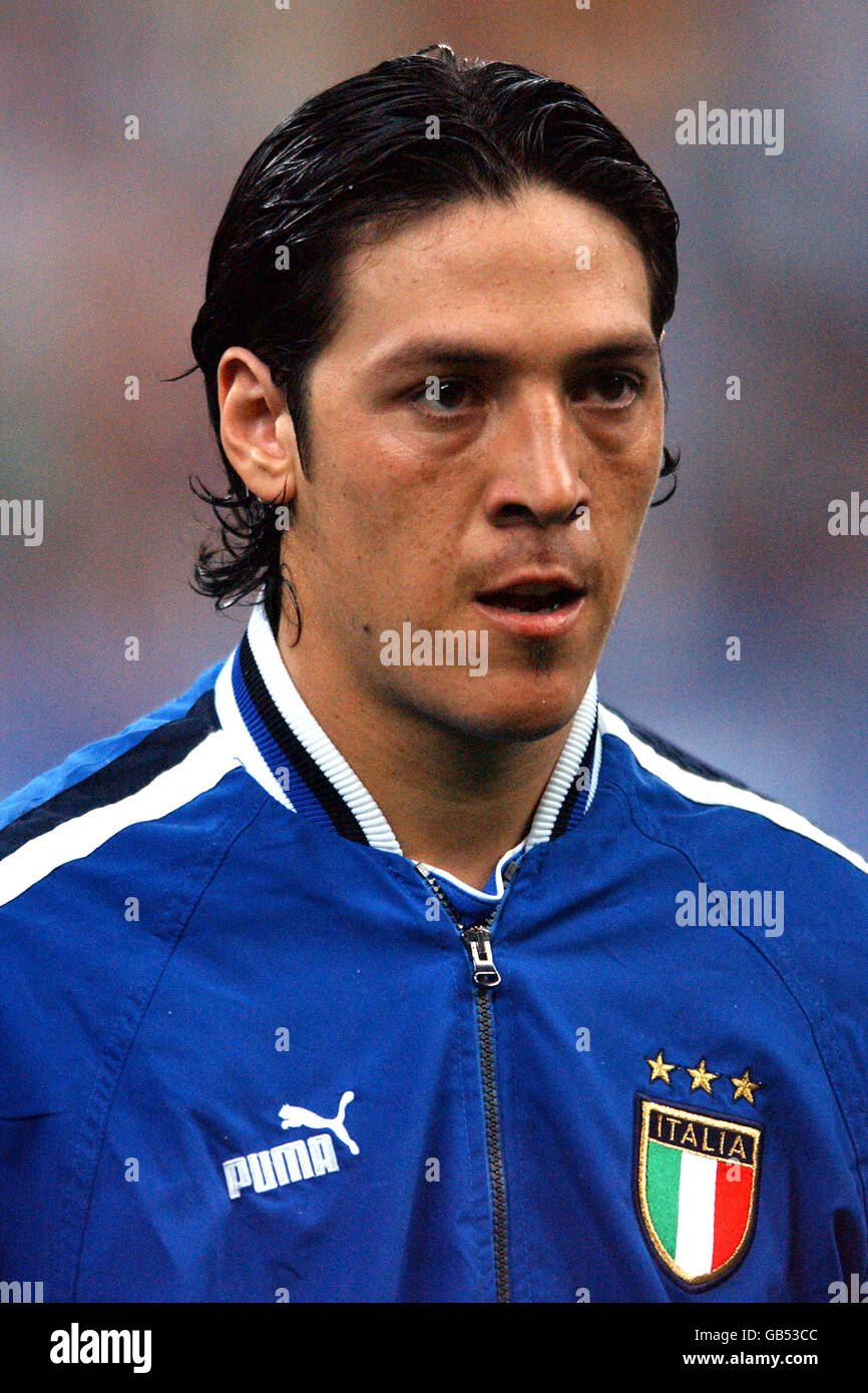 Soccer european championships 2004 qualifier group nine italy v wales ...