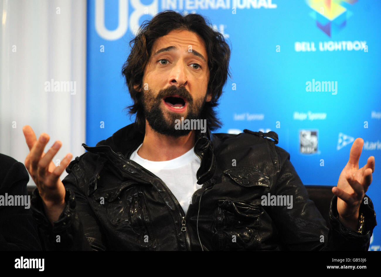 AP OUT: Adrien Brody is seen at a press conference for new film The ...