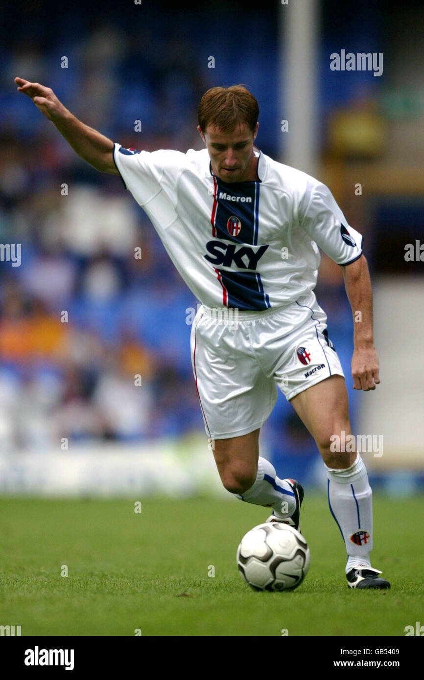 Soccer - Friendly - Everton v Bologna. Vlado Smit, Bologna Stock Photo ...