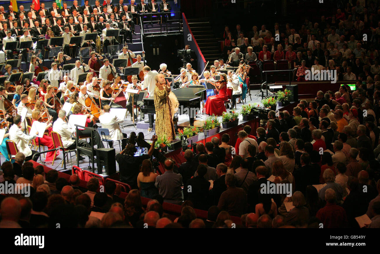 The Last Night of the Proms - London Stock Photo - Alamy