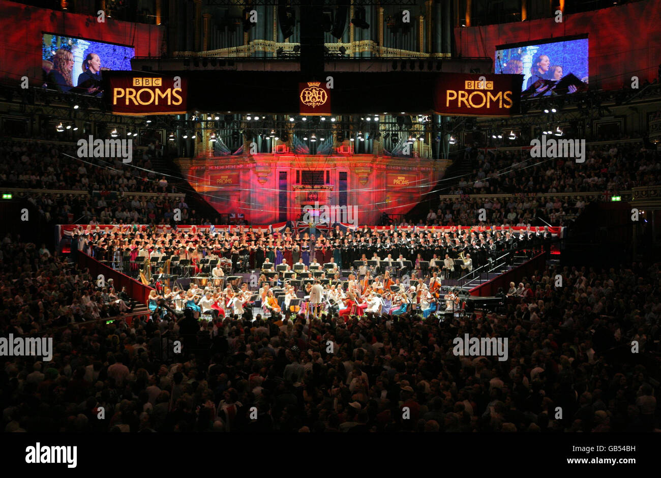 The Last Night of the Proms - London Stock Photo - Alamy