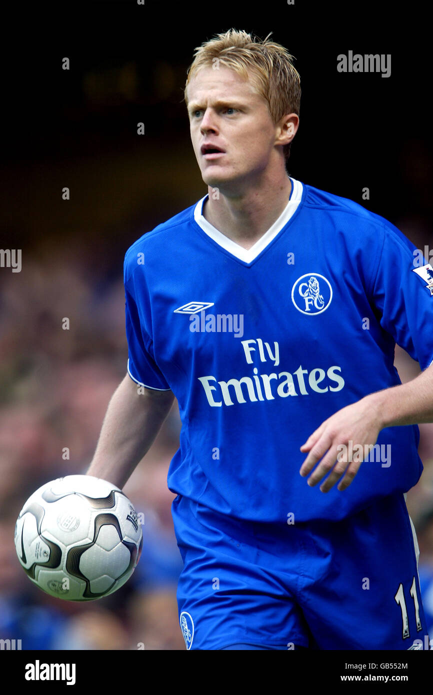 Soccer - FA Barclaycard Premiership - Chelsea v Leicester City. Damien ...