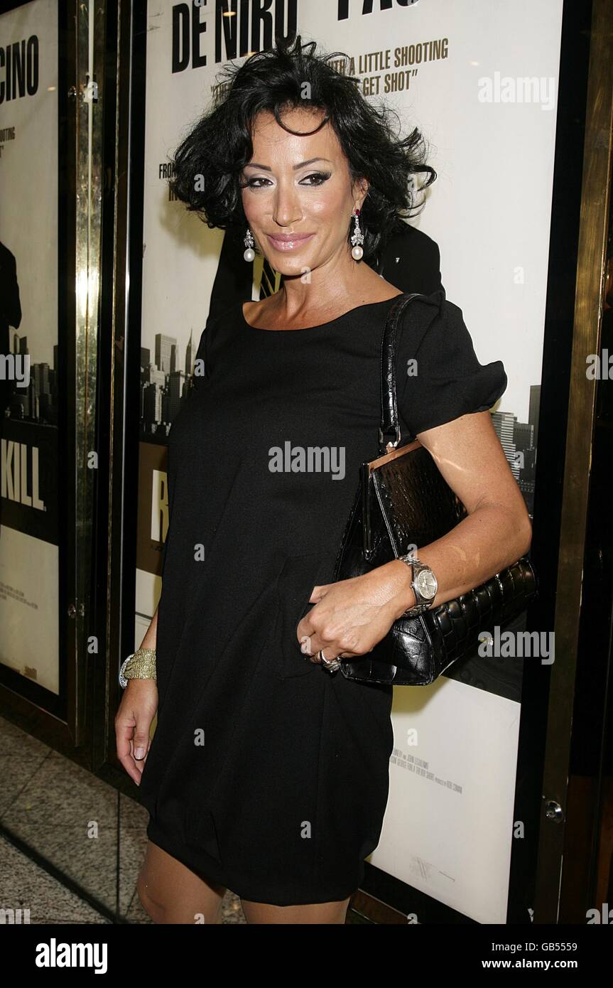 Righteous Kill Premiere - London. Nancy Del'Olio arrives for the UK ...