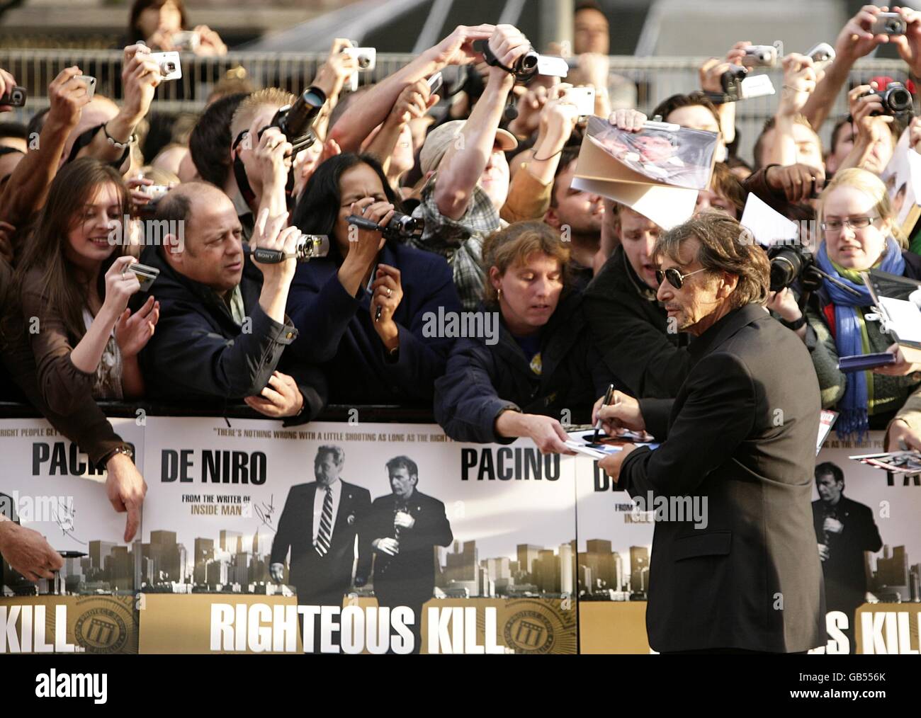 Righteous Kill Premiere - London Stock Photo - Alamy