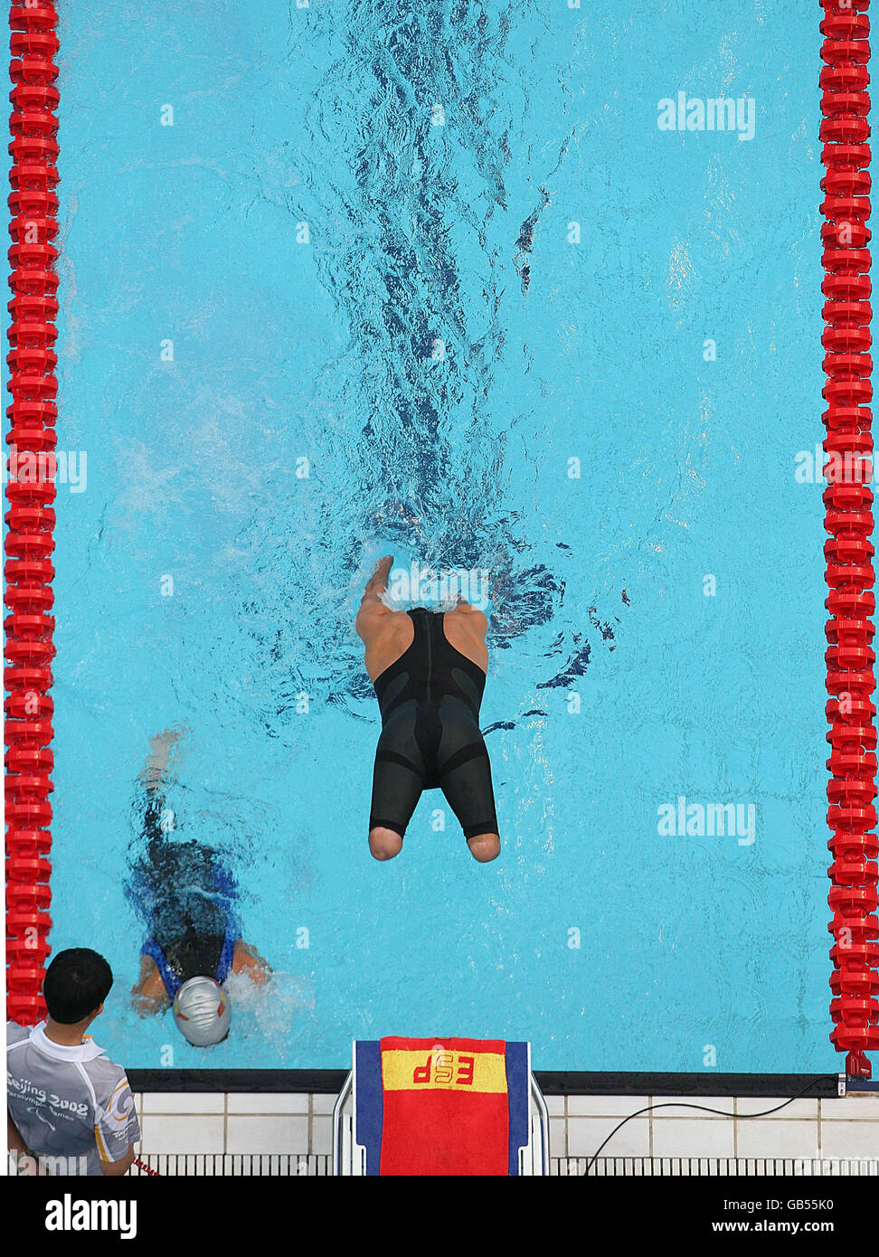 Paralympic swimmer dive hi-res stock photography and images - Alamy