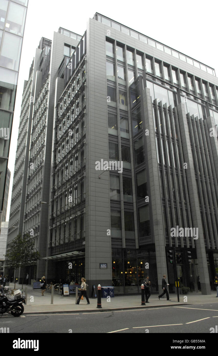 Aig building in fenchurch street hi-res stock photography and images ...