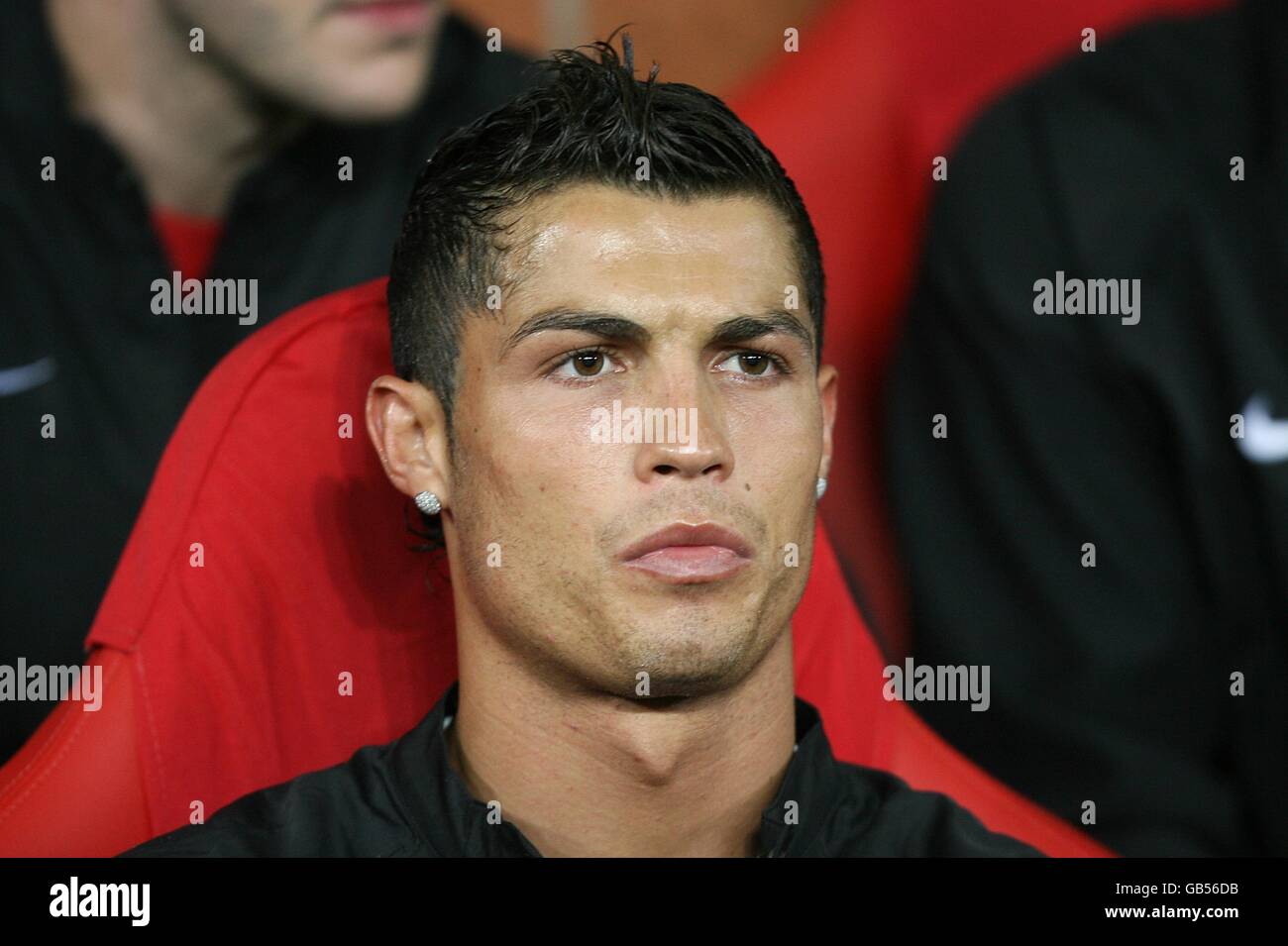 Cristiano ronaldo manchester united head hi-res stock photography and ...