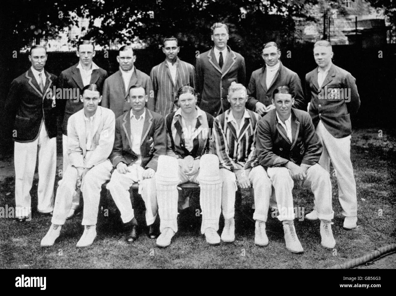 Team group cricket jack hobbs hi-res stock photography and images - Alamy