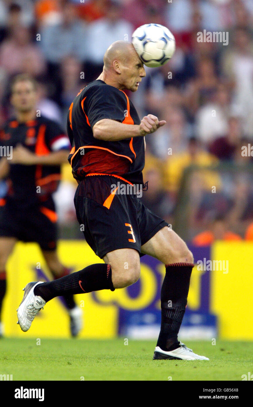 Soccer - International Friendly - Belgium v Holland. Jaap Stam, Holland ...