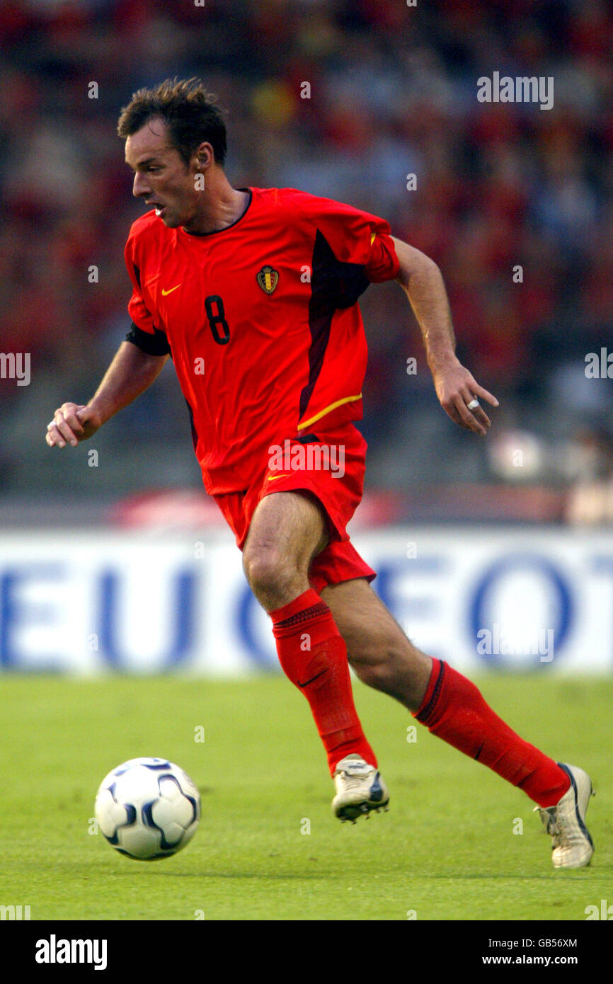 Soccer - International Friendly - Belgium v Holland. Bart Goor, Belgium ...