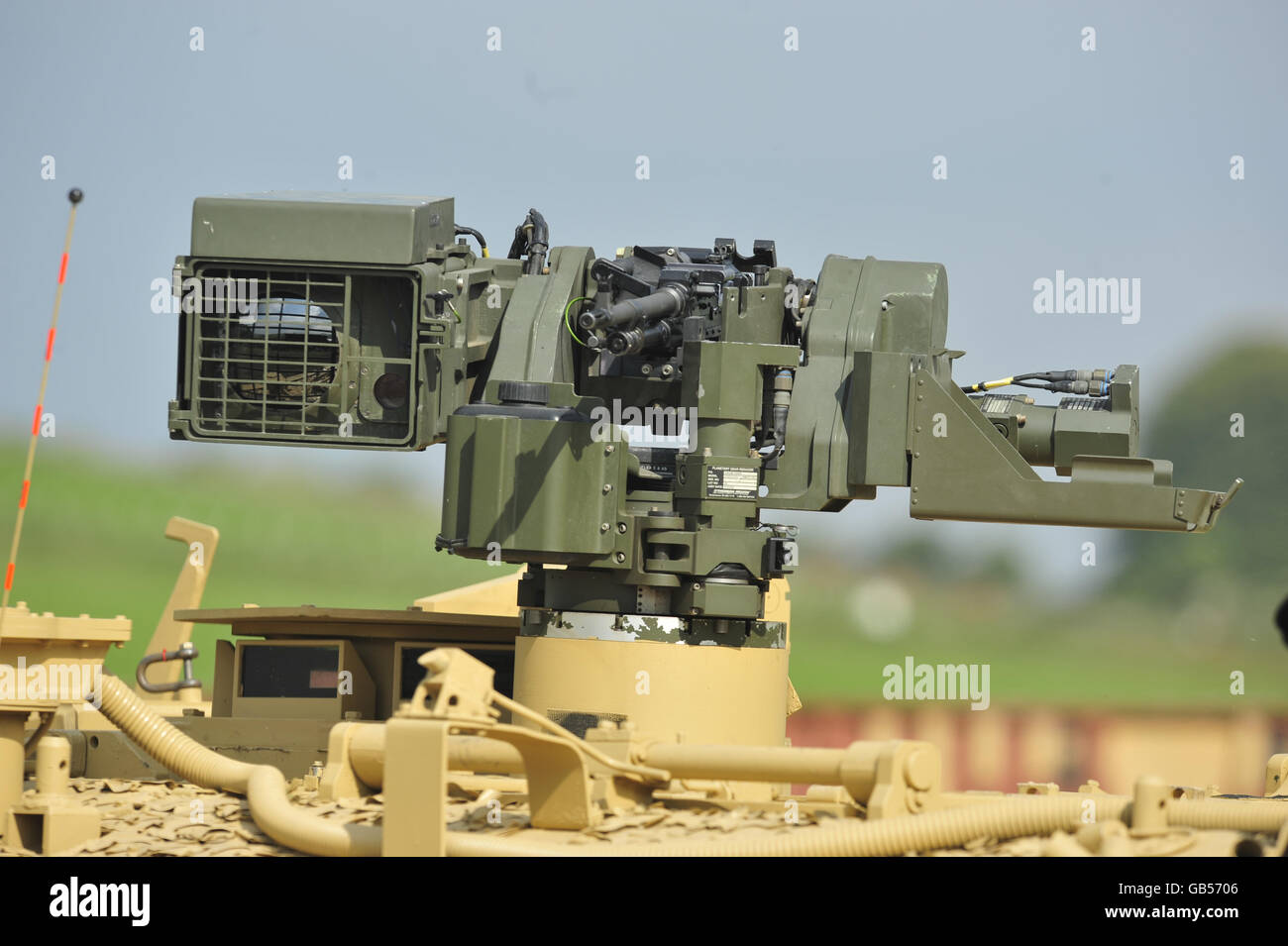 Army unveils hi-tech military might Stock Photo - Alamy