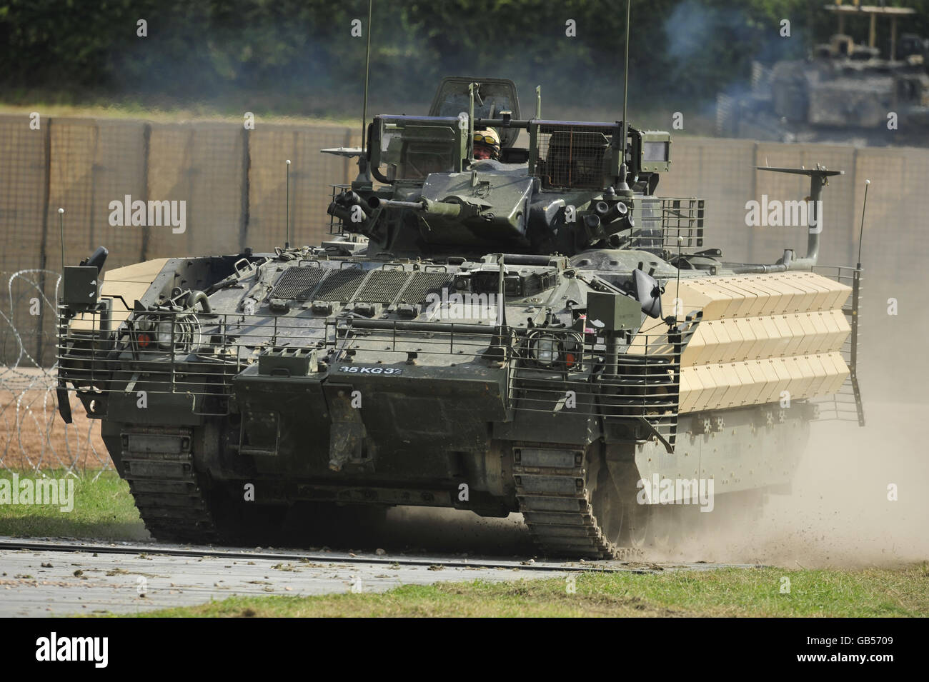 Army unveils hi-tech military might Stock Photo - Alamy