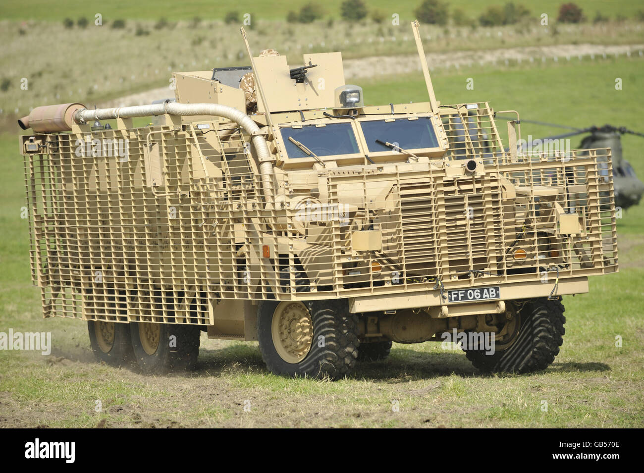 Army unveils hi-tech military might Stock Photo - Alamy