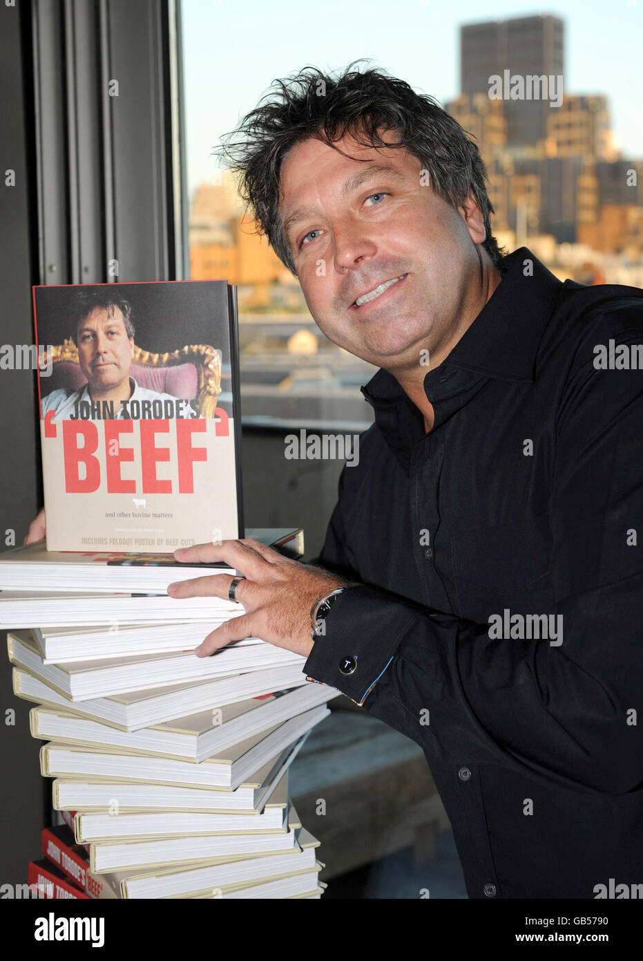John torode launches new book beef smiths smithfield hi-res stock ...
