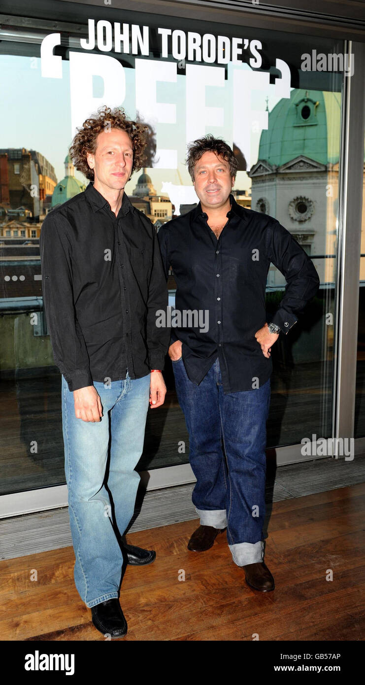 John Torode Book Launch - London Stock Photo - Alamy