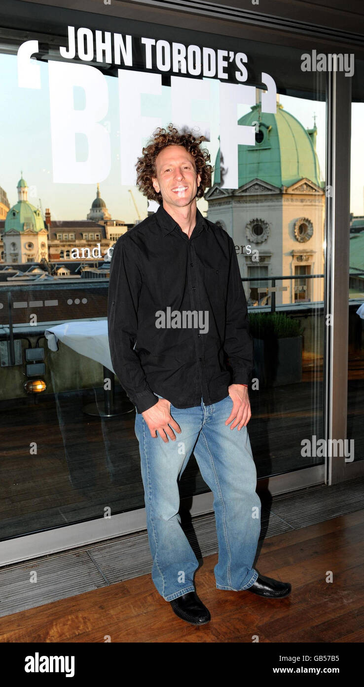 Masterchef 2008 winner James Nathan at the launch of John Torode's new ...