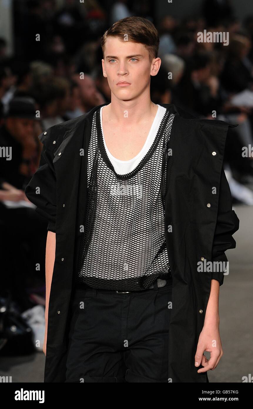 London Fashion Week - MAN Catwalk Show Stock Photo - Alamy