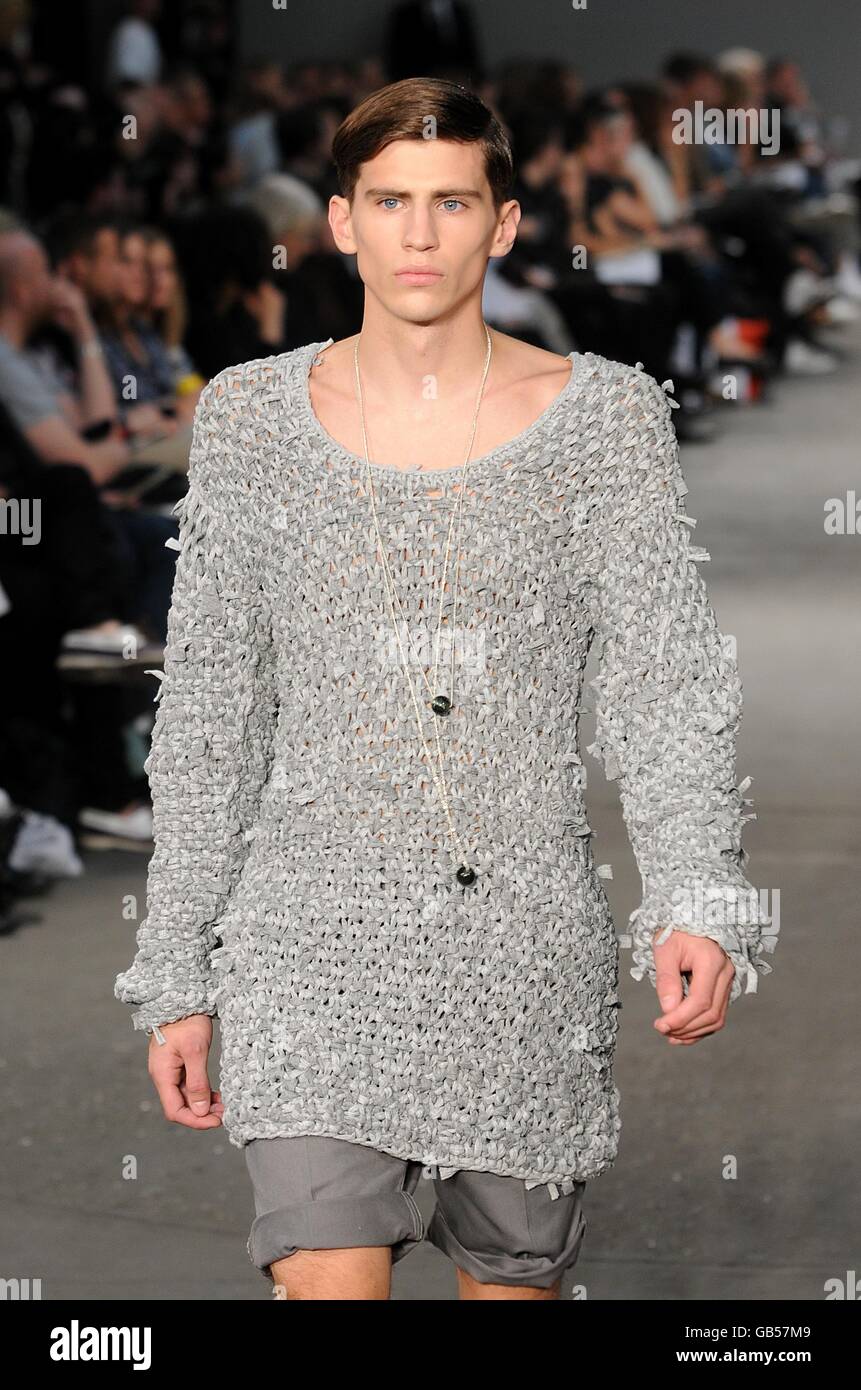 London Fashion Week - MAN Catwalk Show Stock Photo - Alamy