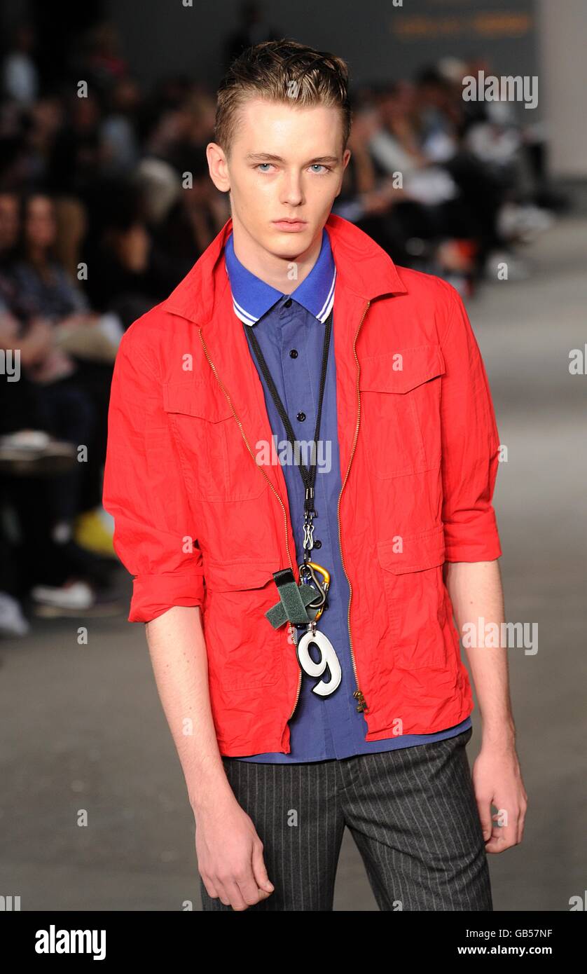London Fashion Week - MAN Catwalk Show Stock Photo - Alamy