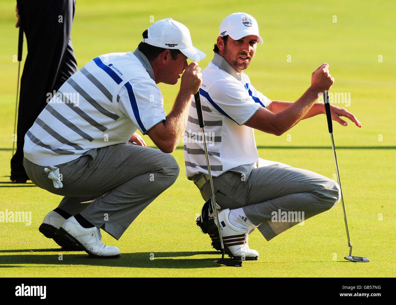 Europes sergio garcia at the valhalla golf club hi-res stock ...